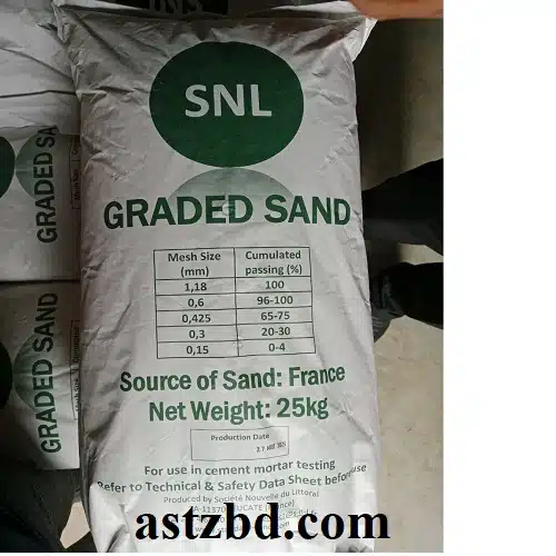 SNL Graded Sand ASTM C778 France - Advance Science & Technology Zone