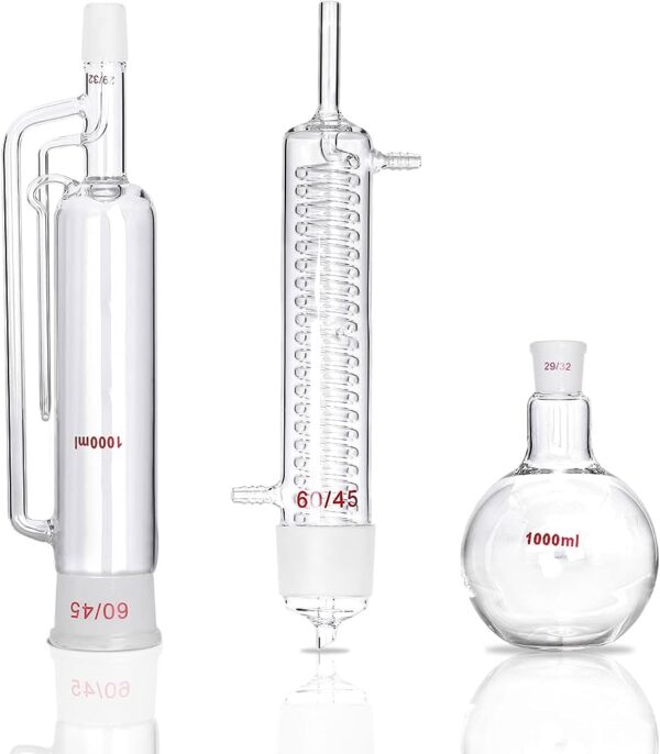 Soxhlet Extraction Apparatus 1000ml Pyrex India